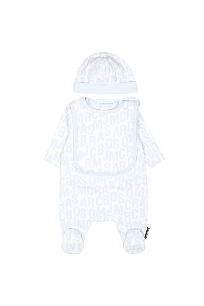 Aishti - online store - Logo-print babygrow set